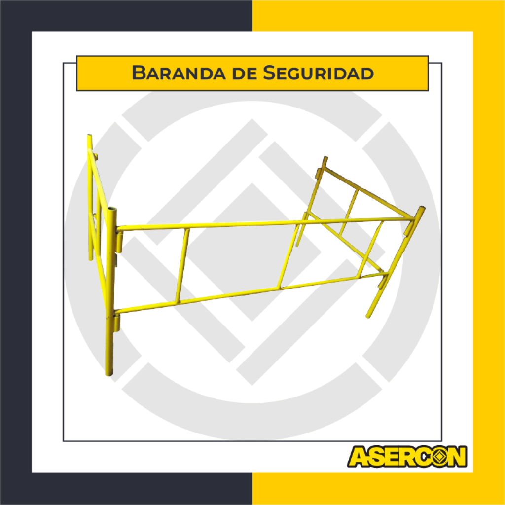 Baranda De Seguridad Para Andamios - A-SERCON
