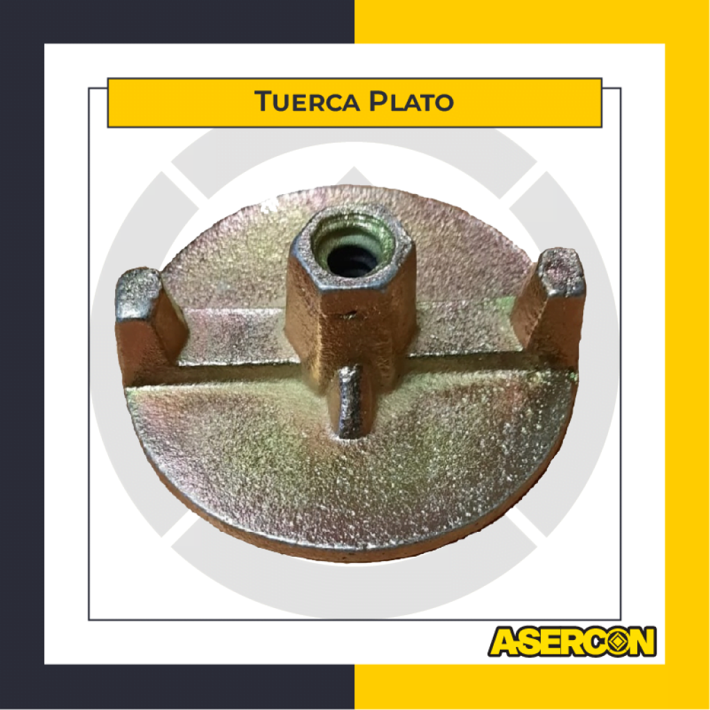 Tuerca Plato Fijo - A-SERCON